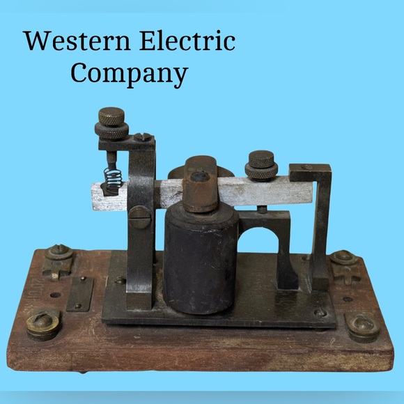 western electric company | Other | Vintage Western Telegraph Sounder ...